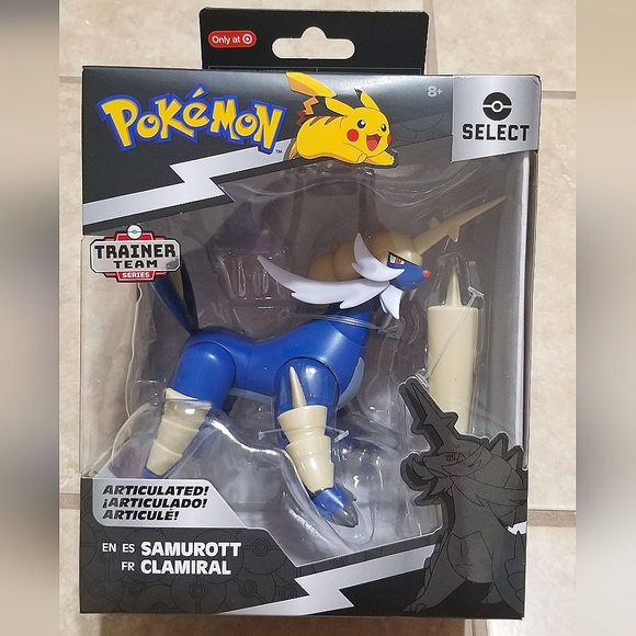 Pokemon | Toys | Pokmon Select Trainer Series Samurott Action Figure ...